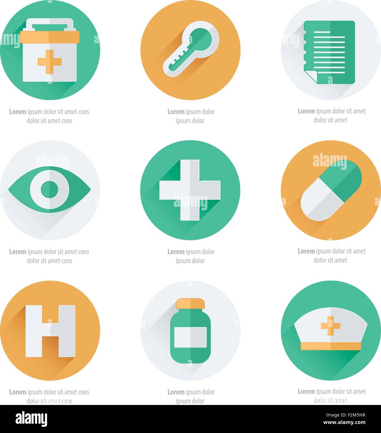 Medical tools equipment stethoscope Stock Vector Images - Alamy