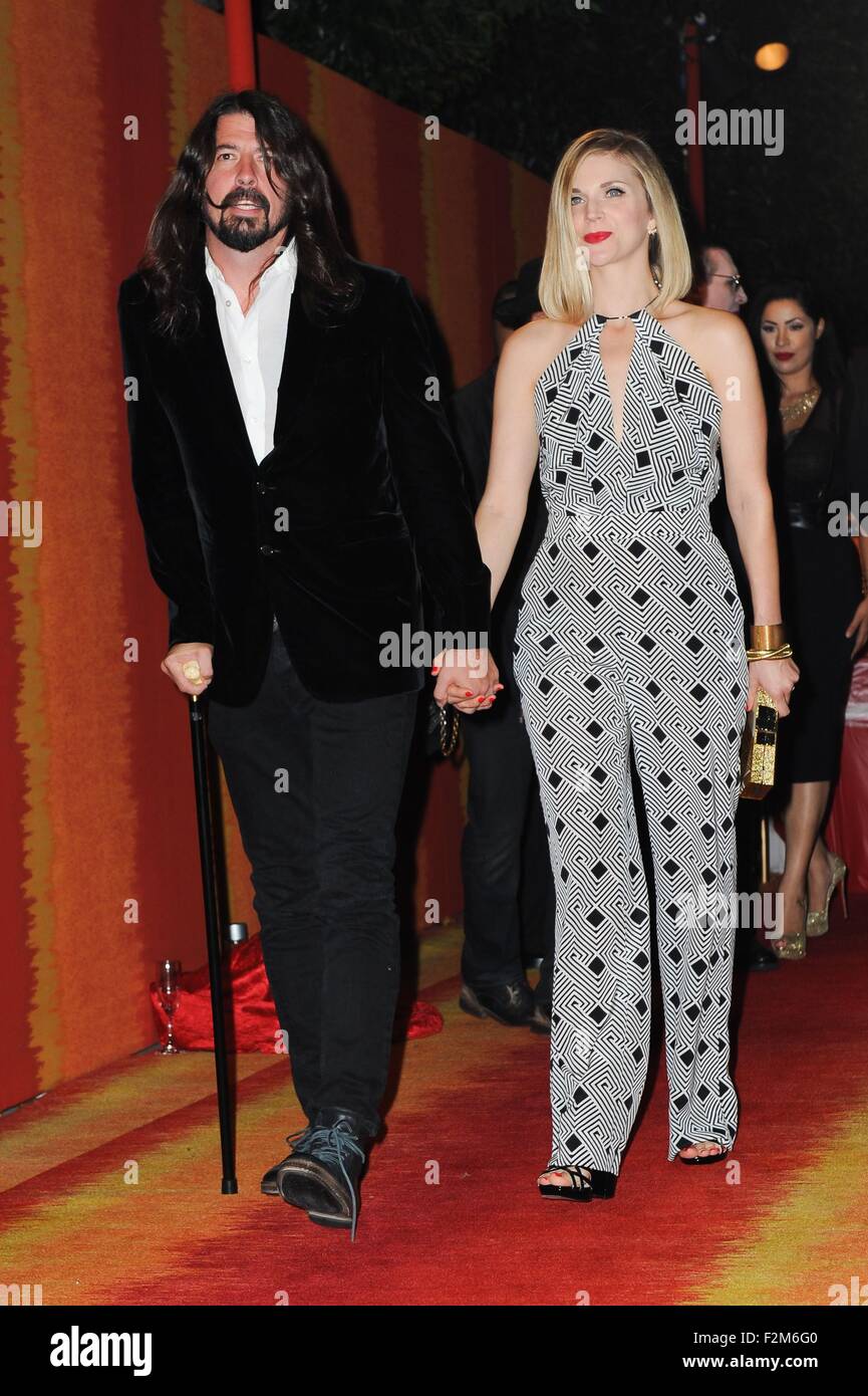 David Grohl, Jordyn Blum at the after-party for HBO Post-Emmy Awards ...