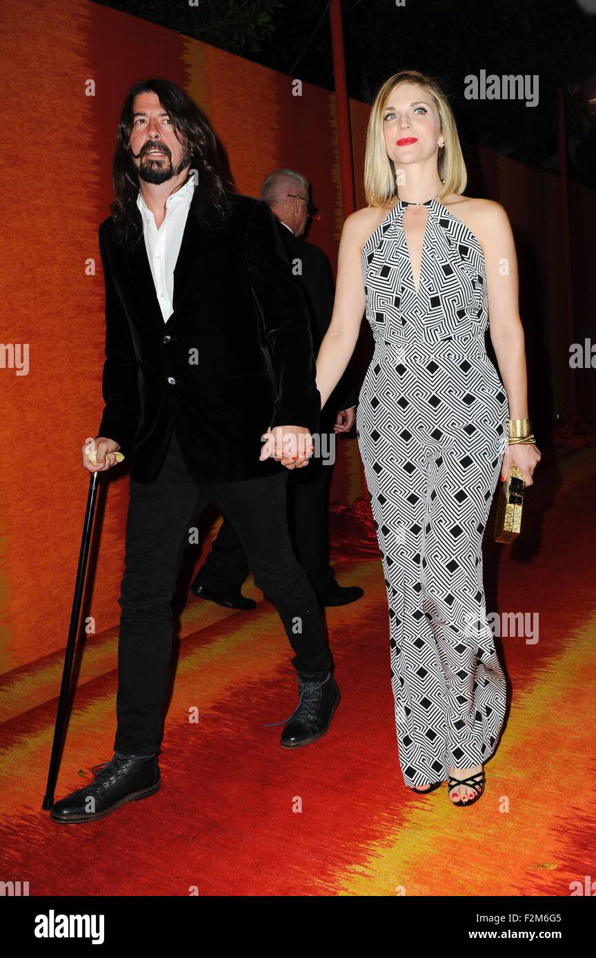 David Grohl, Jordyn Blum at the after-party for HBO Post-Emmy Awards ...