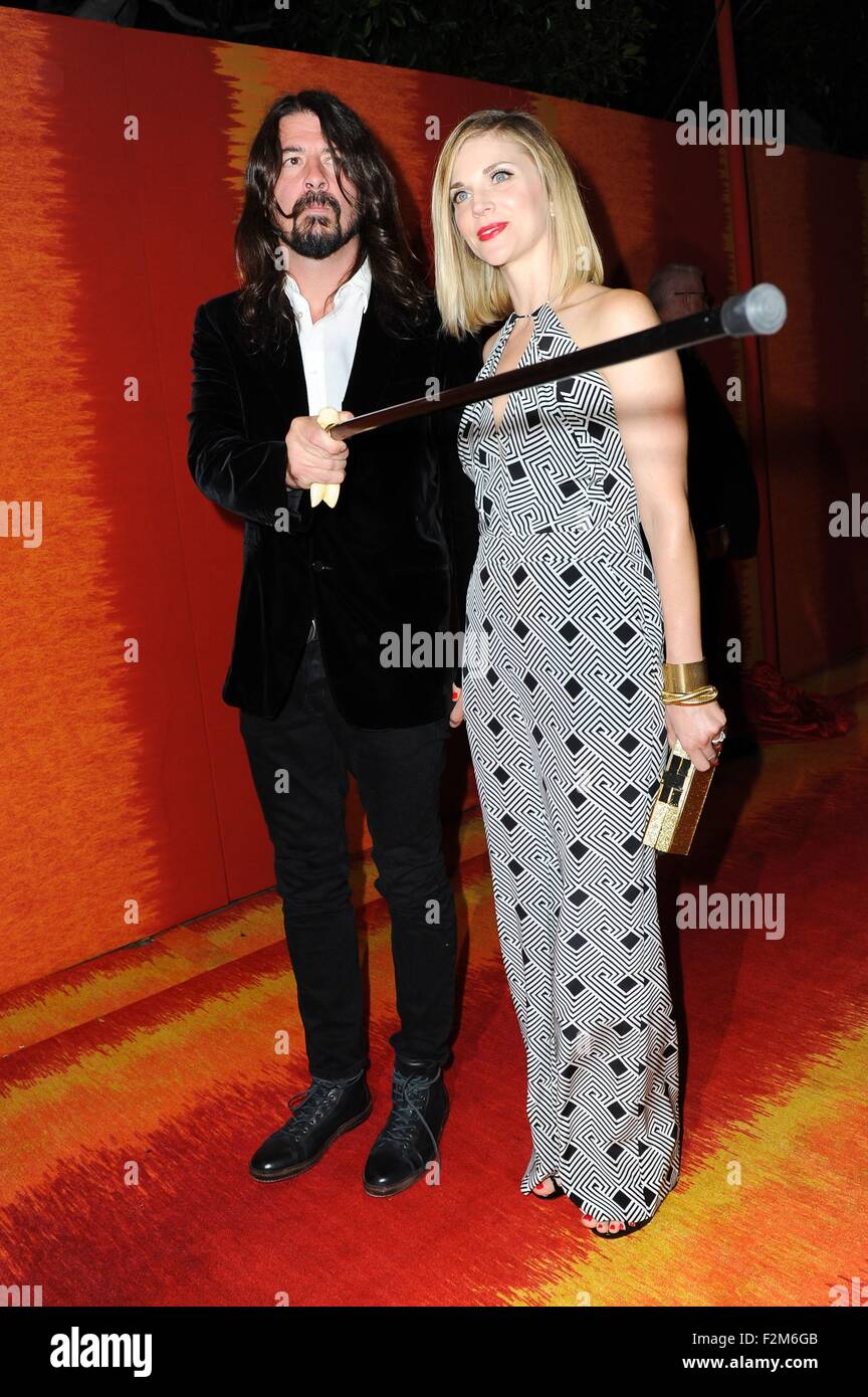 David Grohl, Jordyn Blum at the after-party for HBO Post-Emmy Awards ...