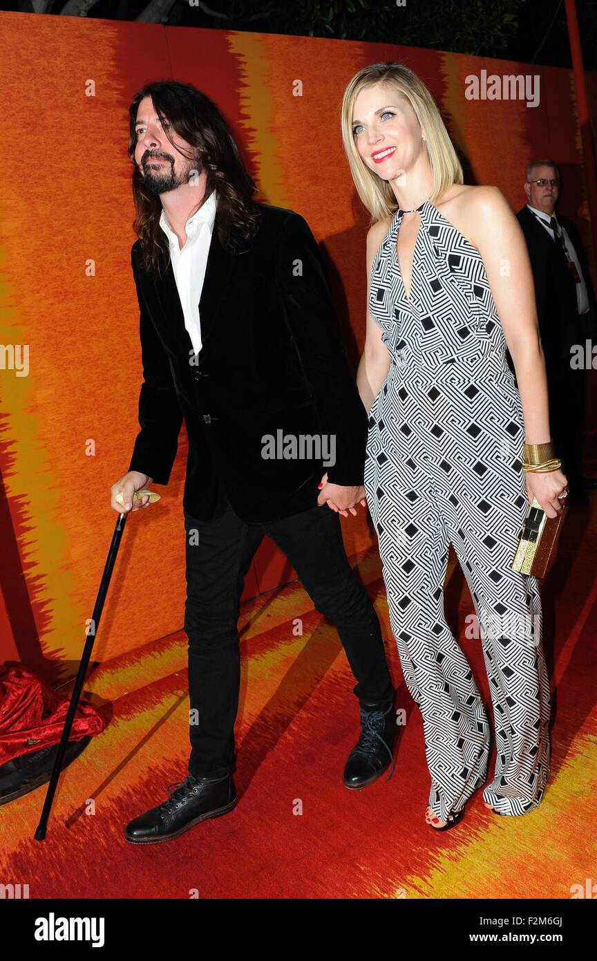 David Grohl, Jordyn Blum at the after-party for HBO Post-Emmy Awards ...