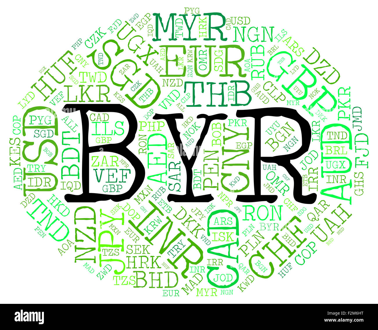 Byr Currency Meaning Forex Trading And Coin Stock Photo - Alamy