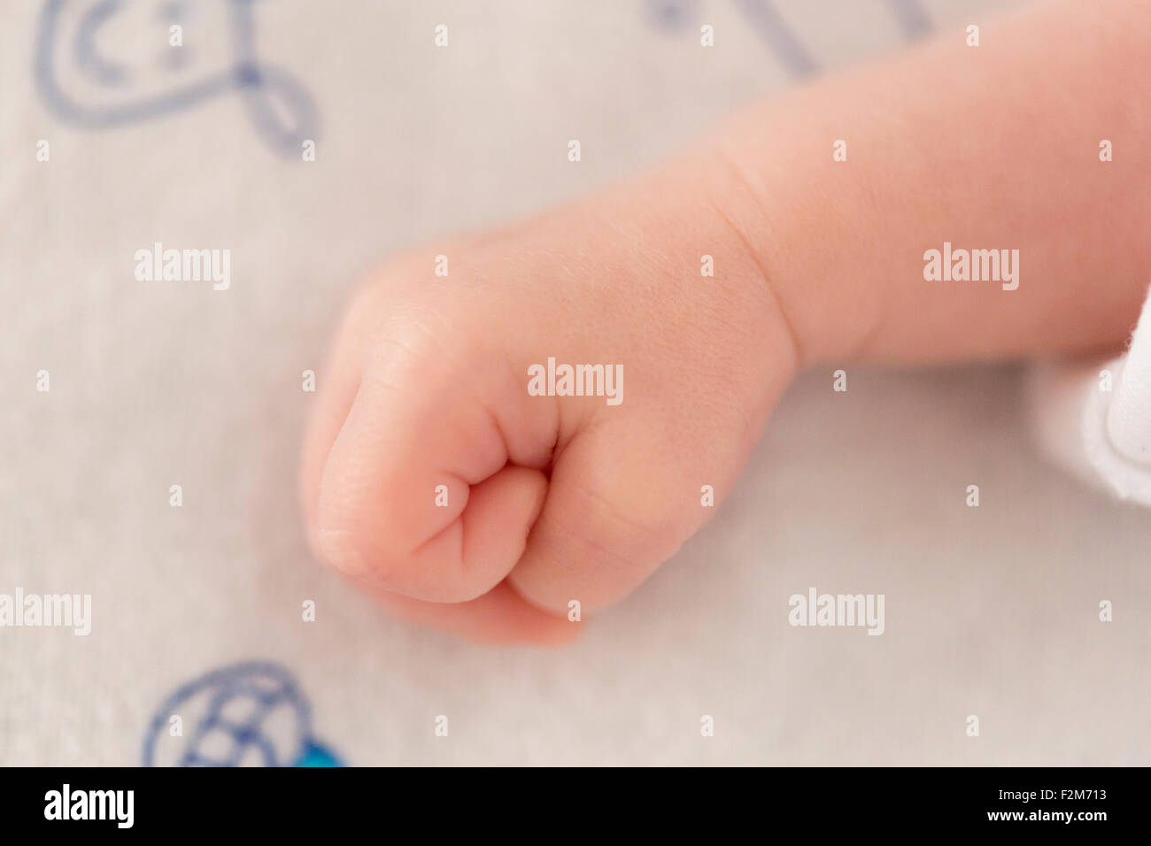 Fist of a newborn baby boy Stock Photo - Alamy