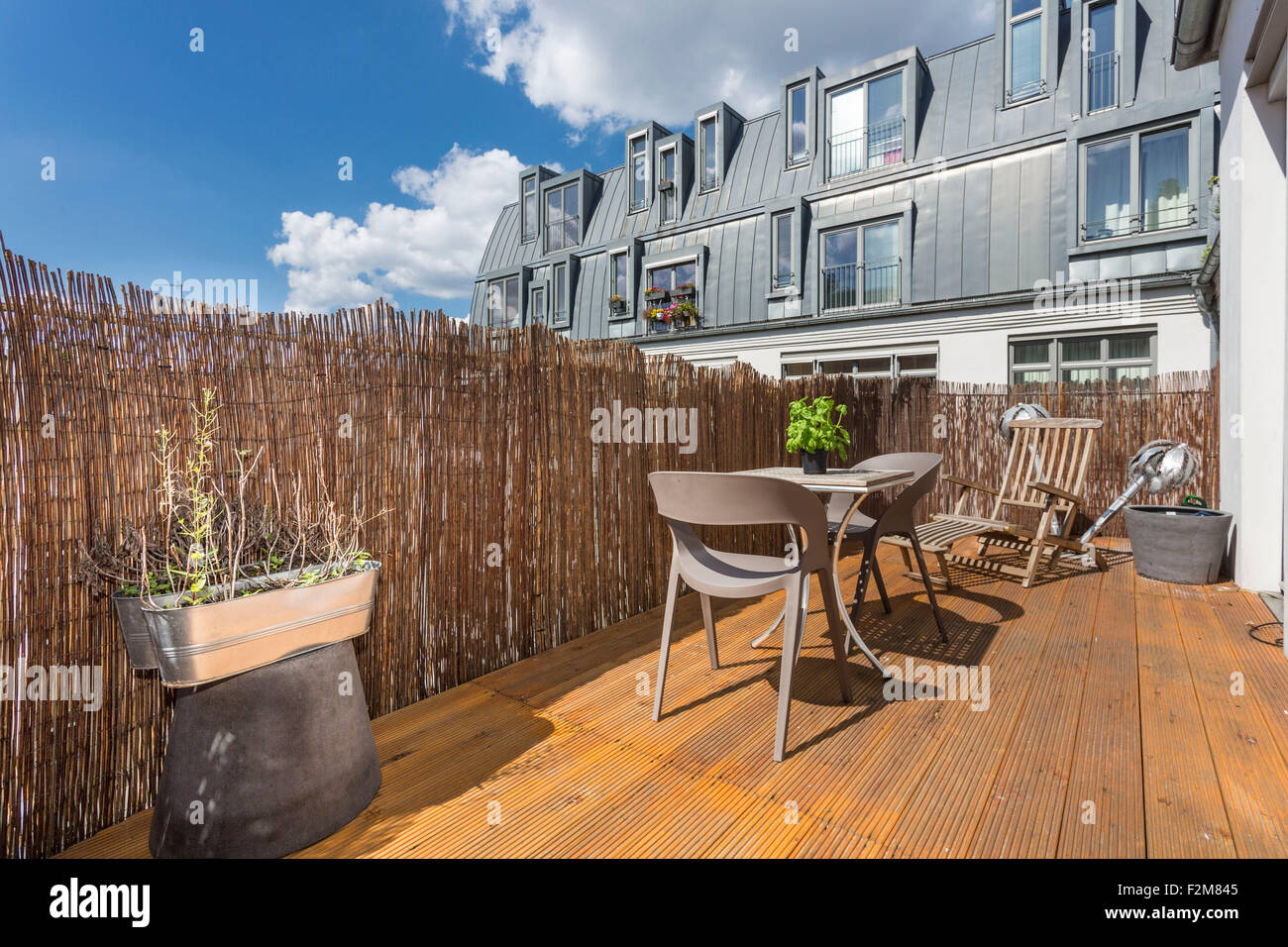 Rooftop terrace, berlin hi-res stock photography and images - Alamy