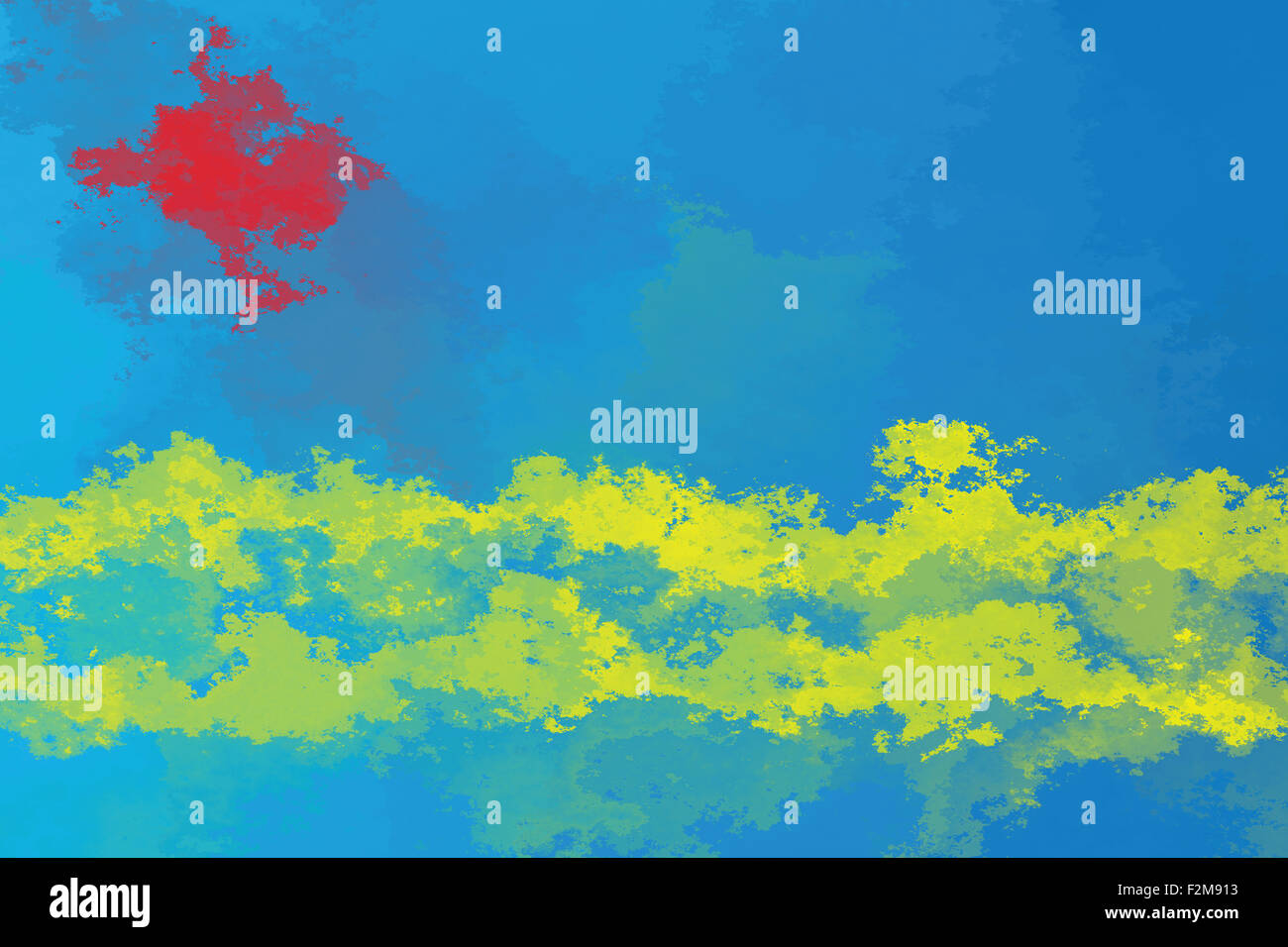 Aruba flag - grunge design pattern Stock Photo - Alamy