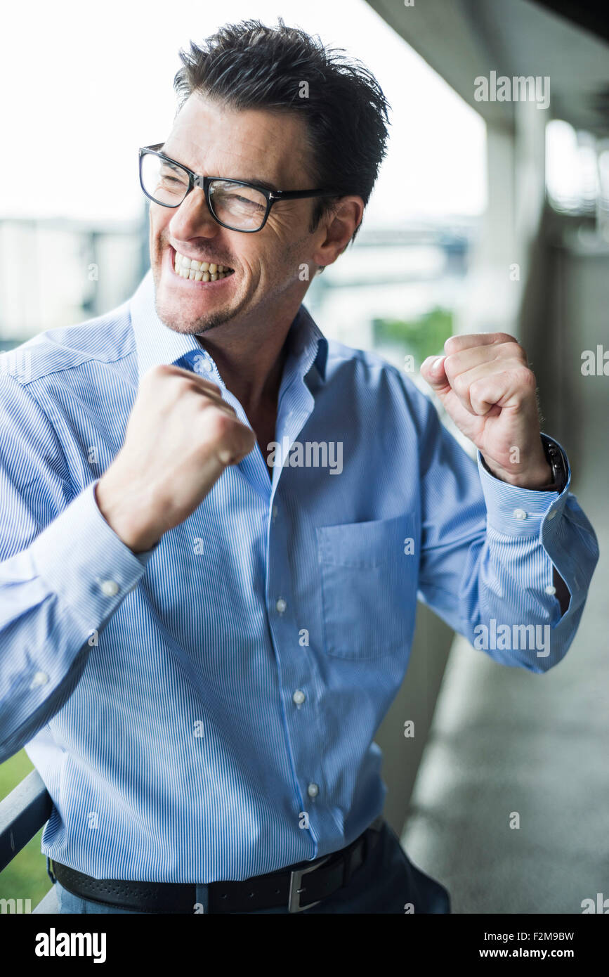 Portrait of successful businessman Stock Photo - Alamy