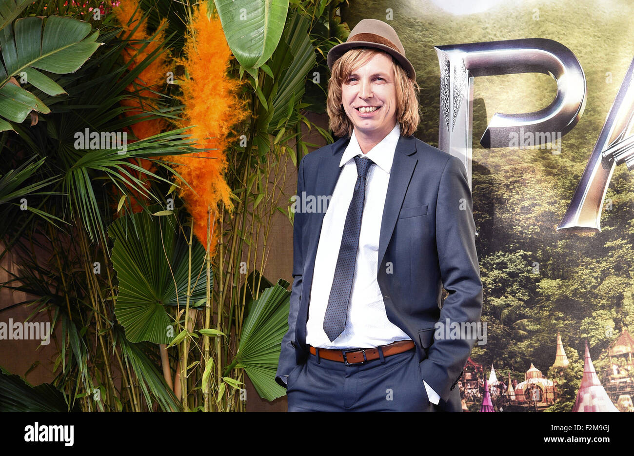 London, UK. 20th September, 2015. Bronson Webb at World Premiere of ...