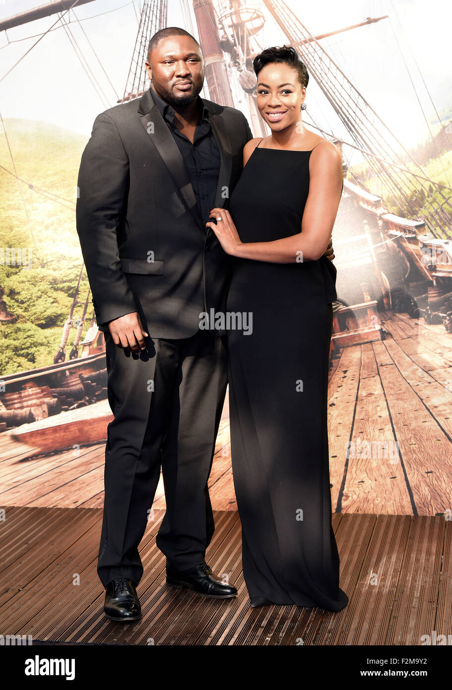 London, UK. 20th September, 2015. Nonso Anozie and guest at World ...