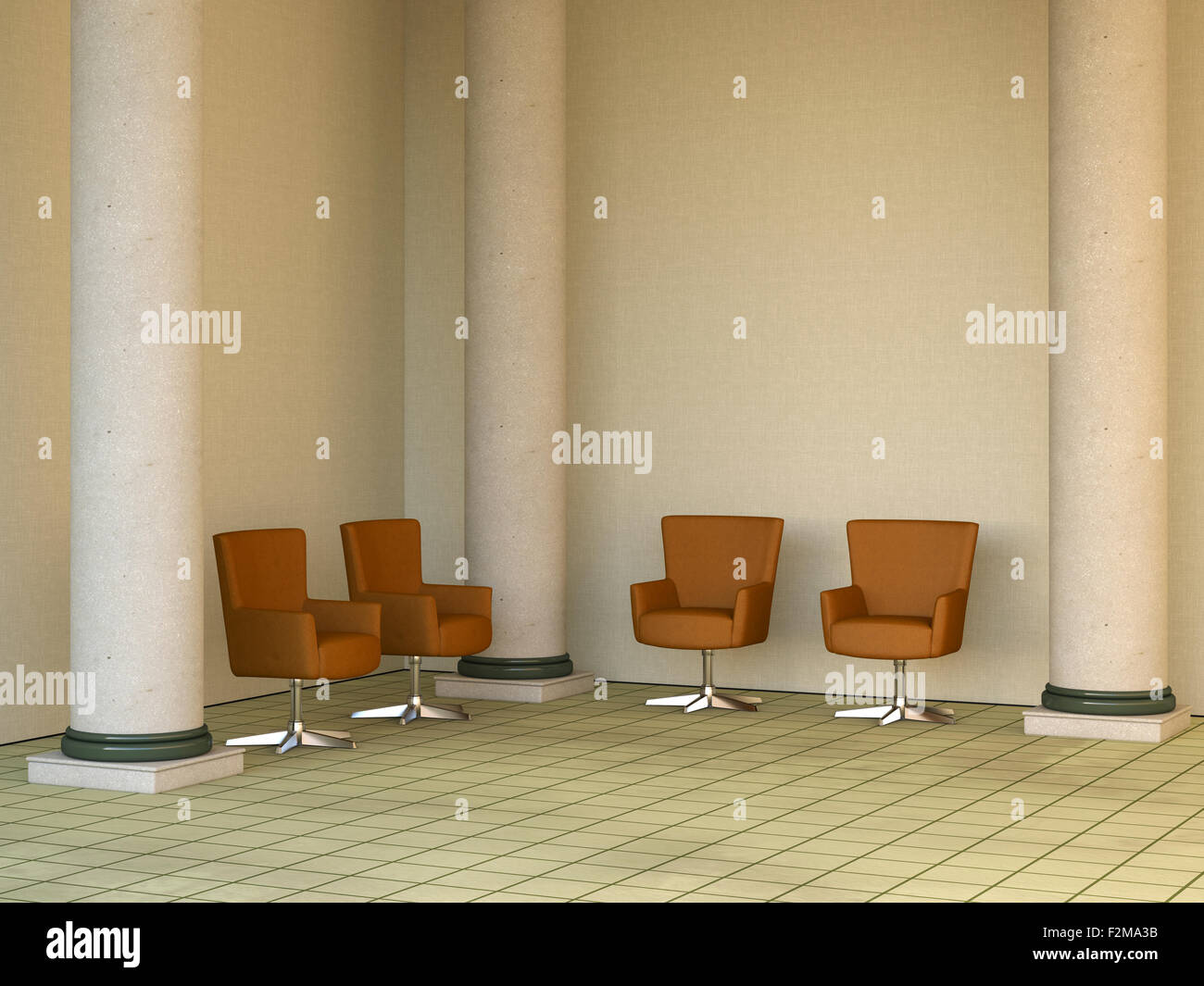 Entrance with four columns hi-res stock photography and images - Alamy