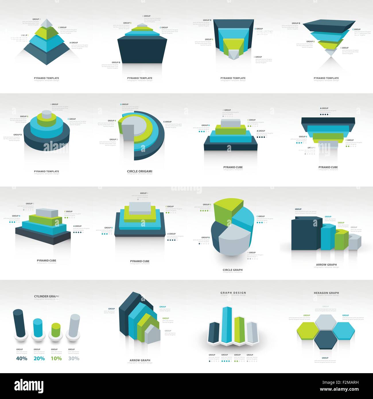 geometry infographic template Stock Vector Image & Art - Alamy