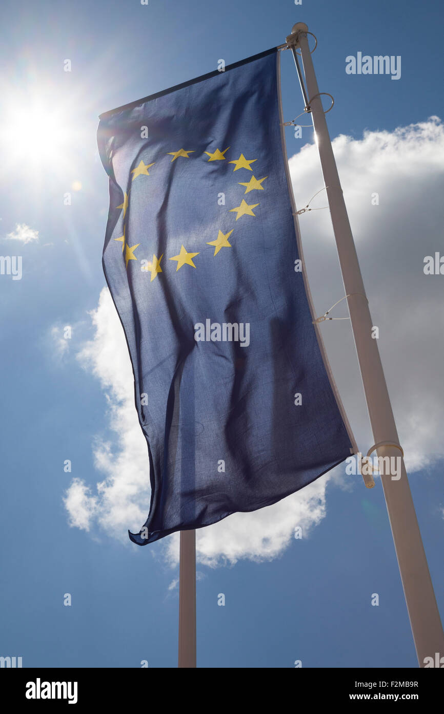 Flag Of Europe High Resolution Stock Photography and Images - Alamy