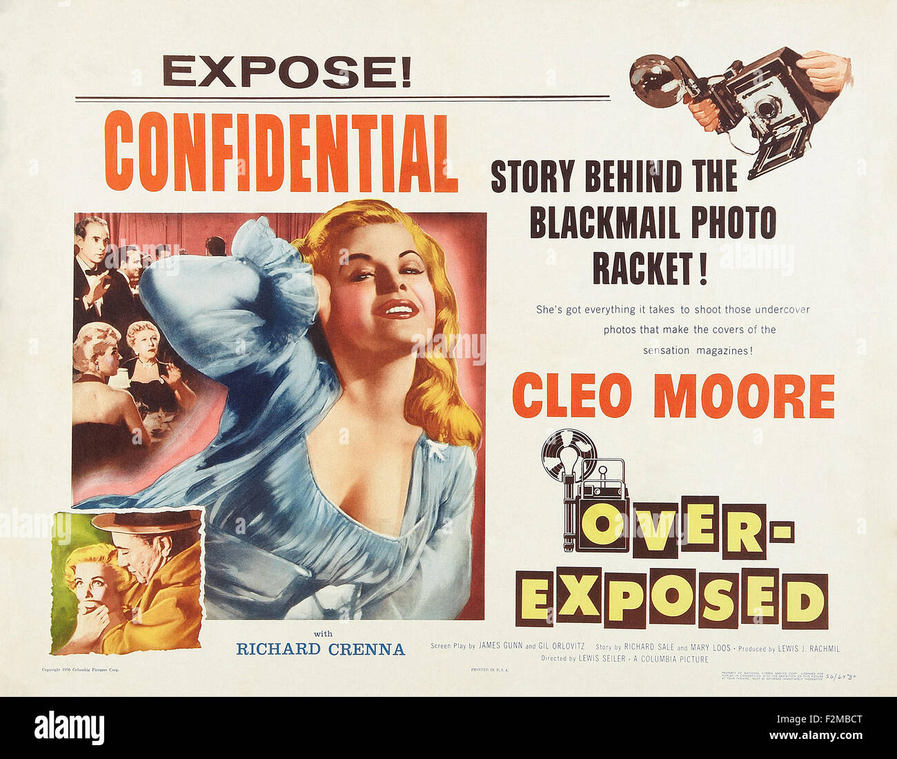 Over Exposed - Movie Poster Stock Photo - Alamy