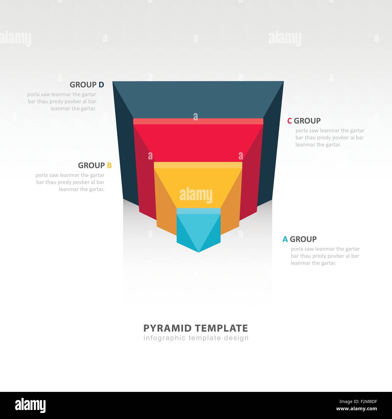 design pyramid infographic template Stock Vector Image & Art - Alamy