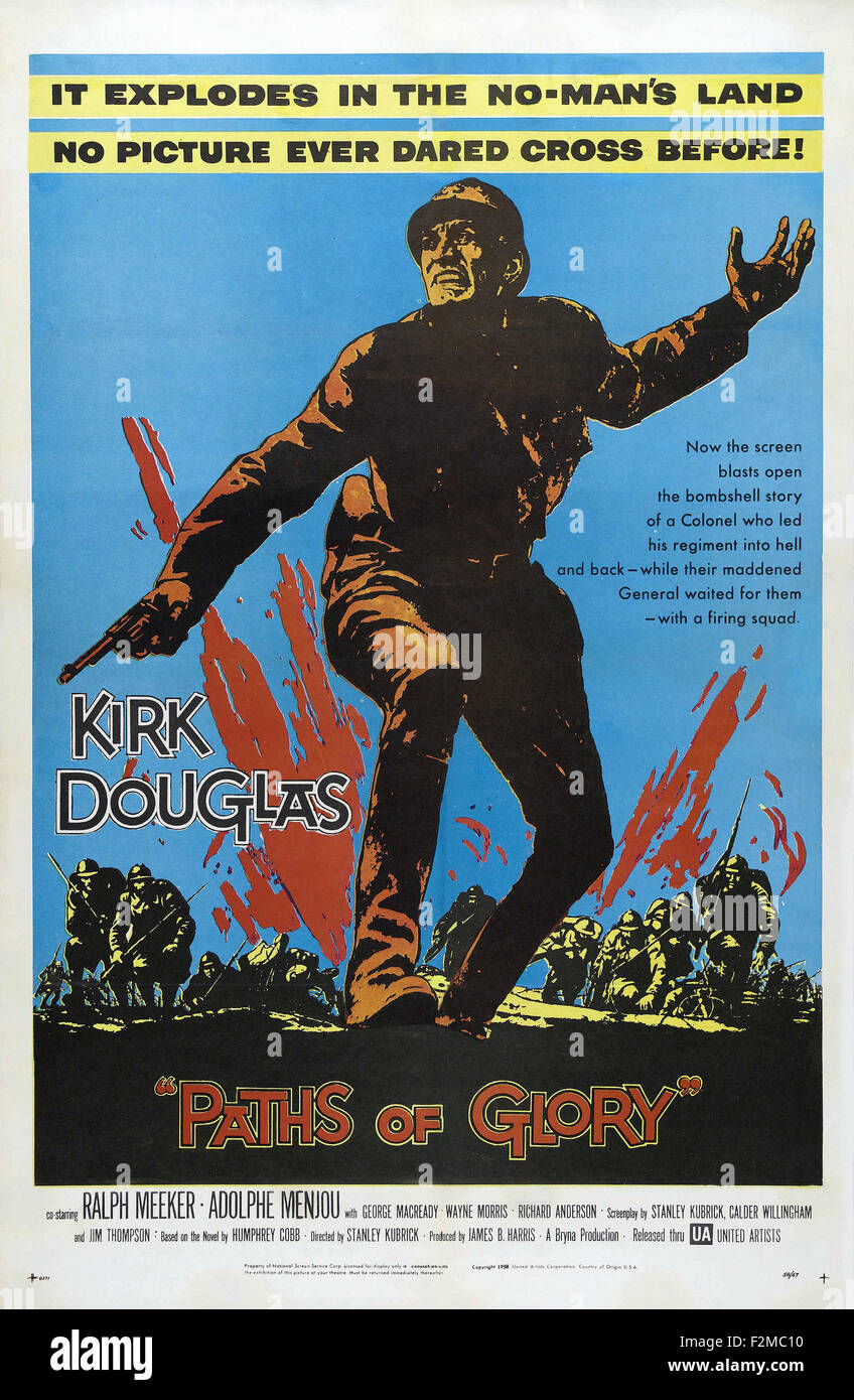 Paths of glory movie poster hi-res stock photography and images - Alamy