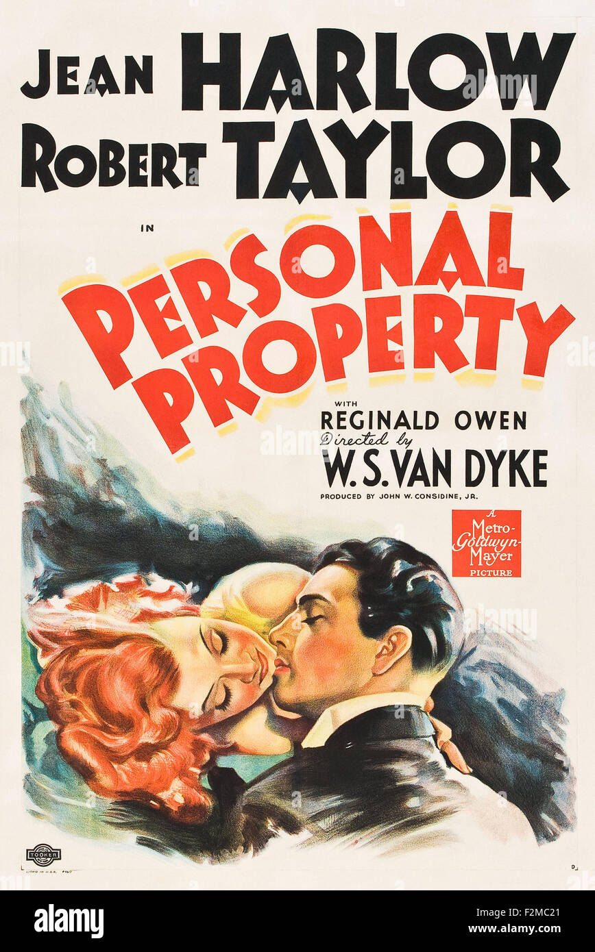Personal Property - Movie Poster Stock Photo - Alamy
