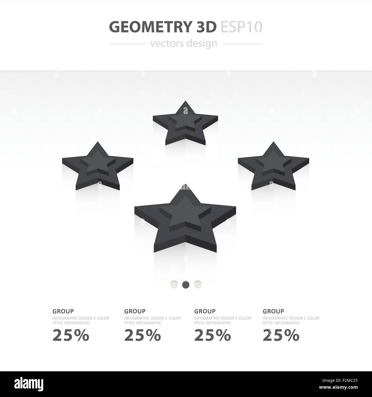 Star Icons Infographic template black color Stock Vector Image & Art ...