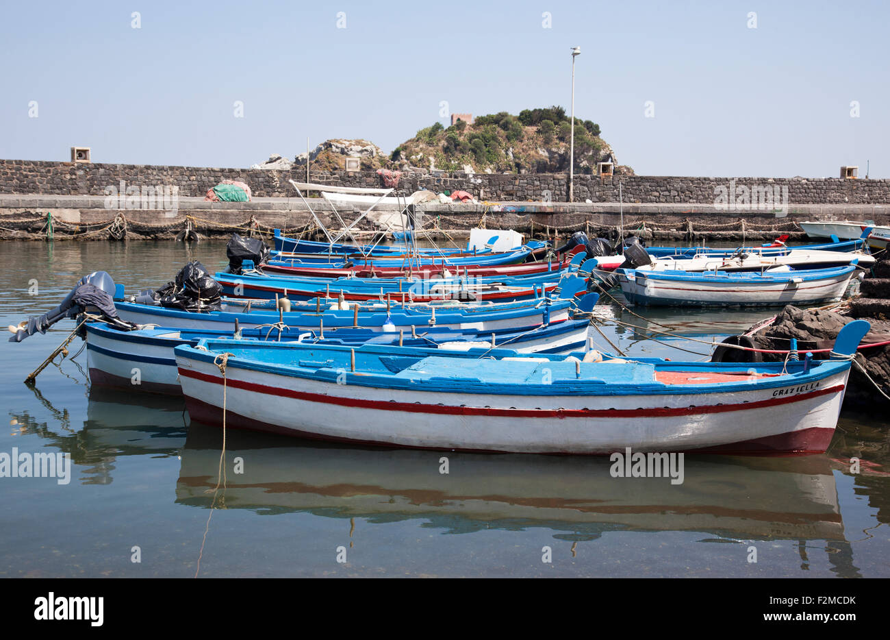 Aci Trezza, Sicily, Italy Stock Photo - Alamy