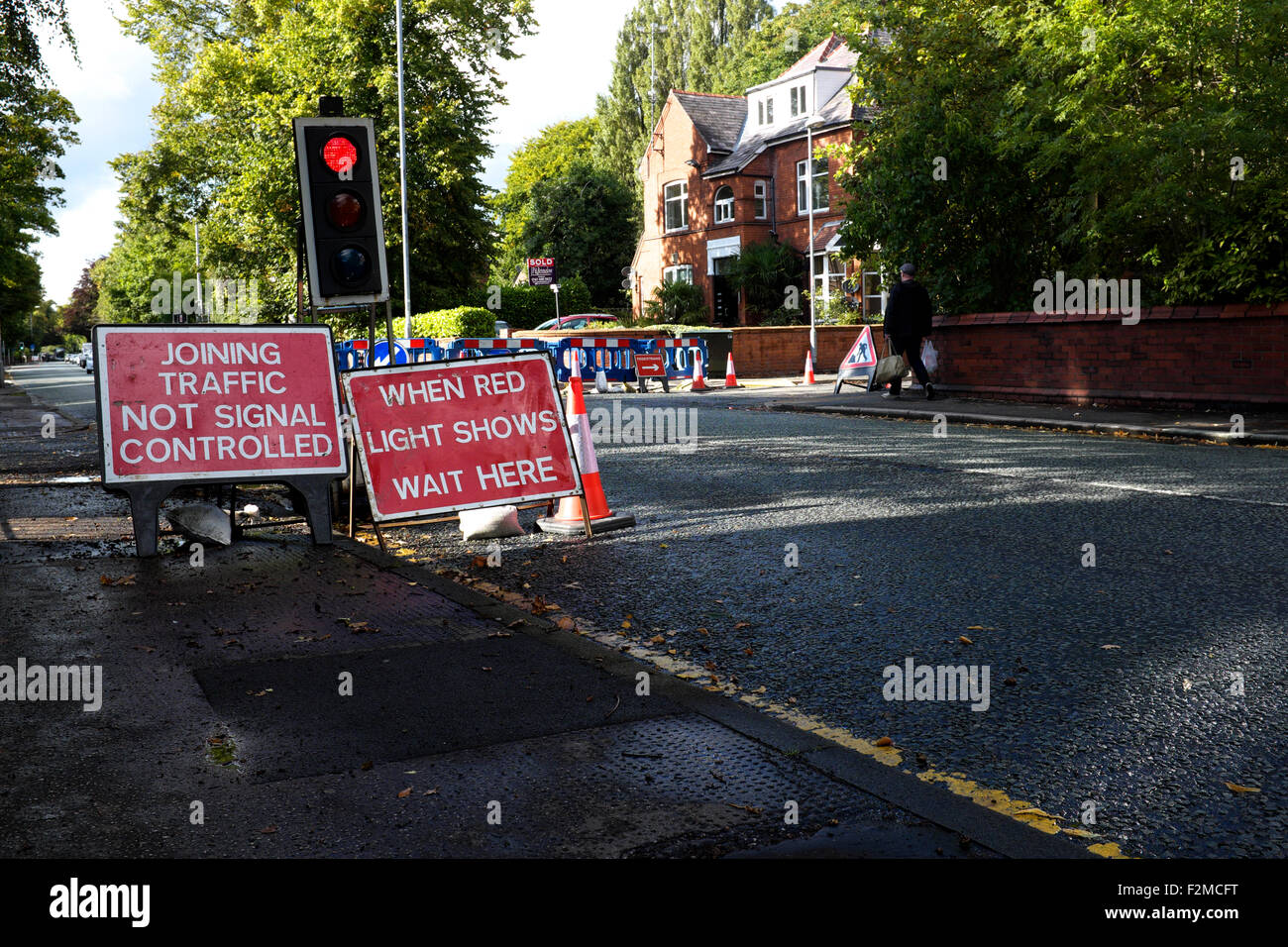 Manchester traffic lights hi-res stock photography and images - Alamy