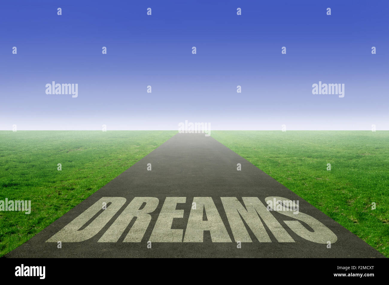 Dreams open road Stock Photo - Alamy