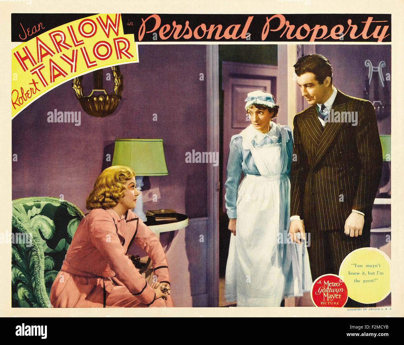 Personal Property - Movie Poster Stock Photo - Alamy