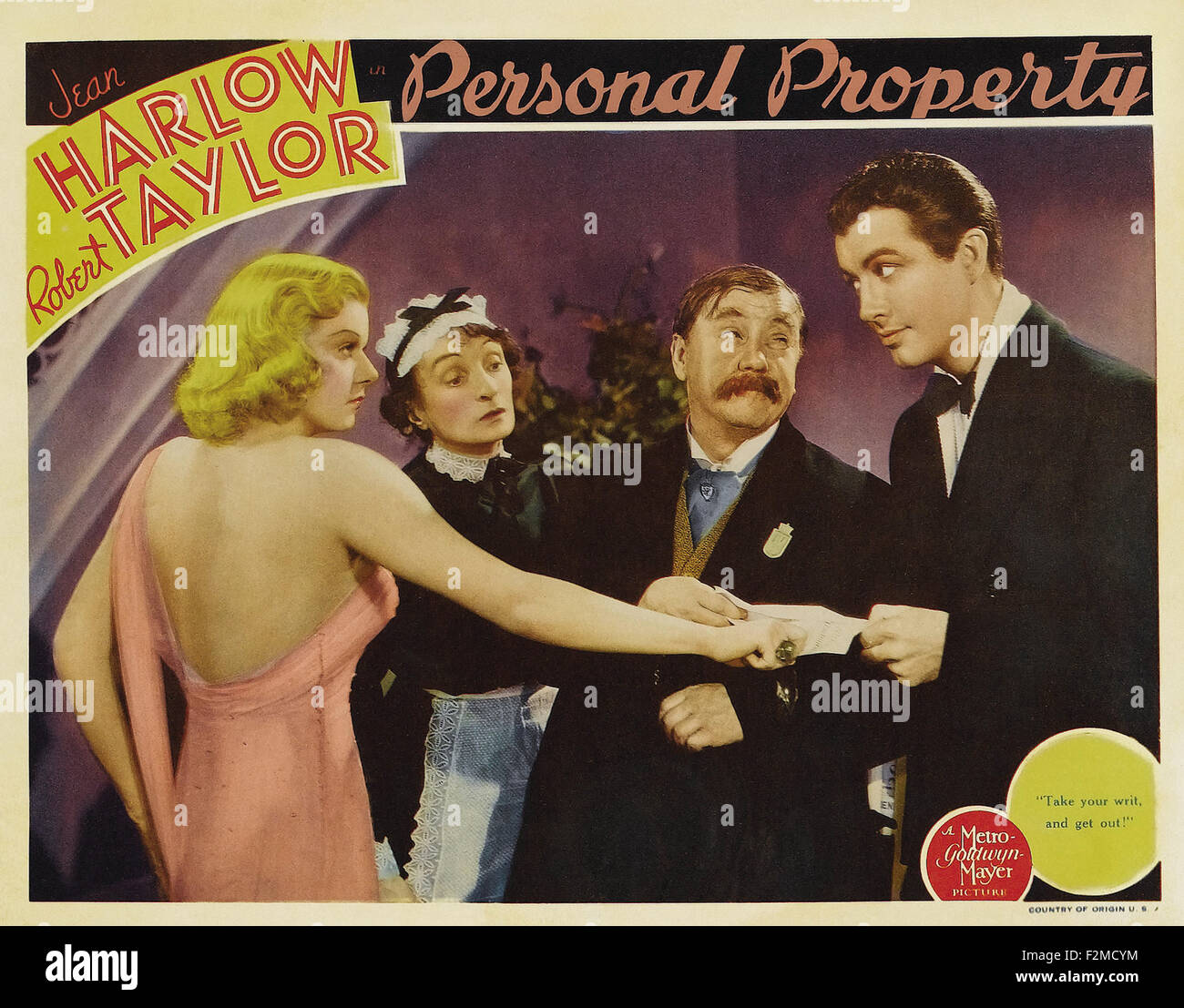 Personal Property - Movie Poster Stock Photo - Alamy