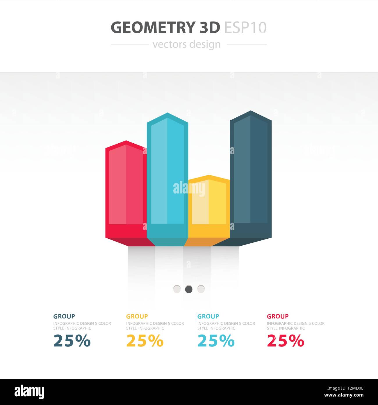 Vector 3d arrows infographic. Template for diagram, graph, presentation ...