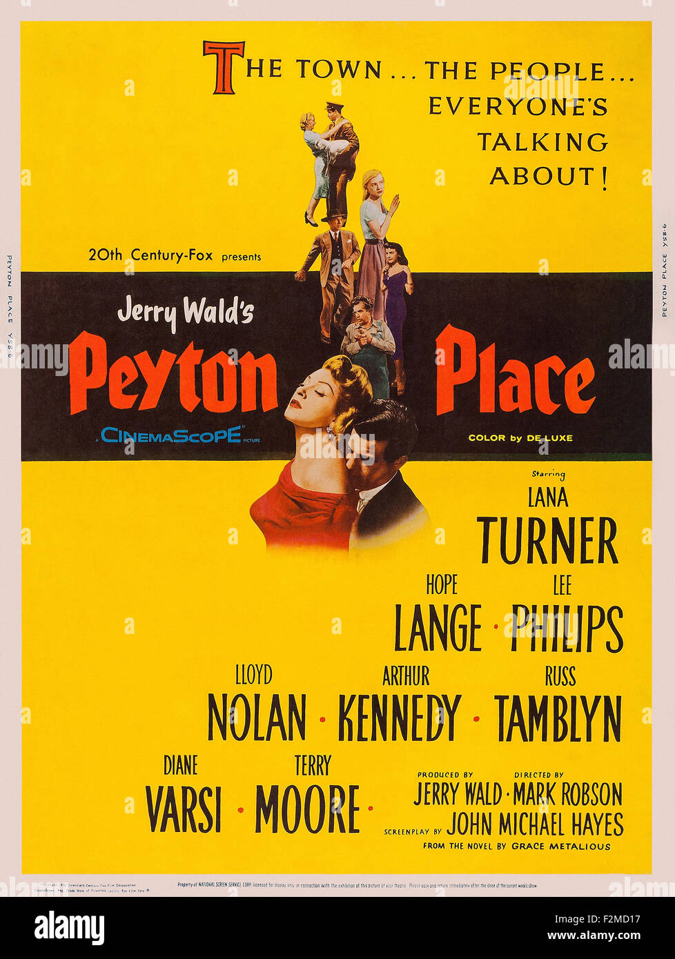 Peyton Place - Movie Poster Stock Photo - Alamy