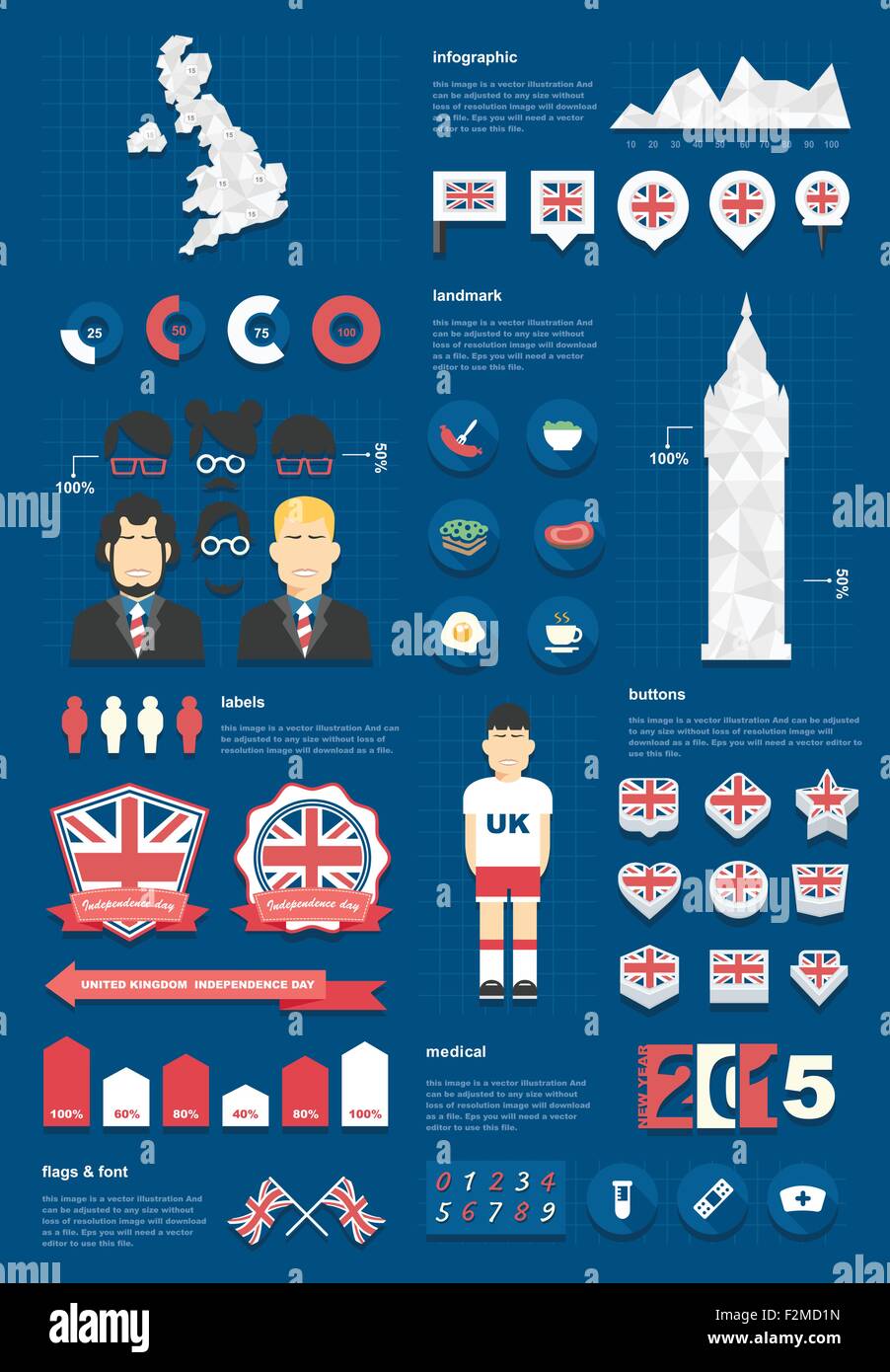 united kingdom infographic set Stock Vector Image & Art - Alamy