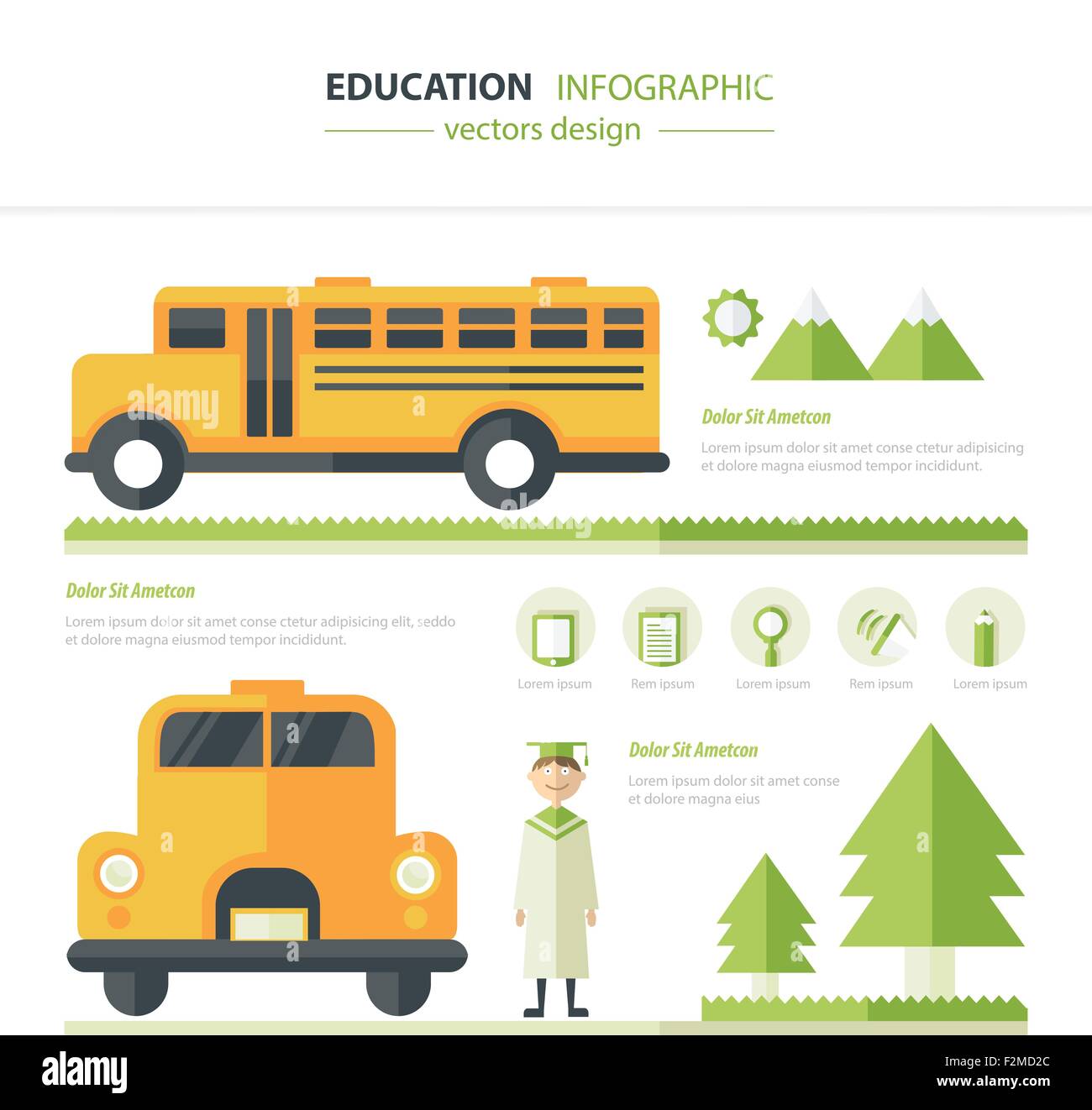 Bus skids Stock Vector Images - Alamy
