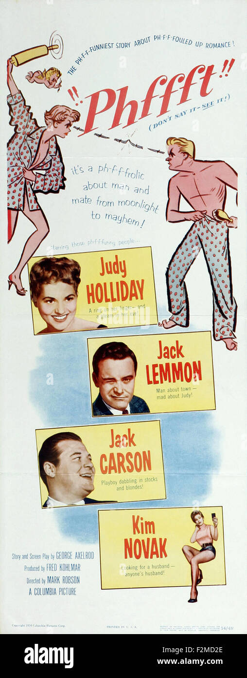 Phffft - Movie Poster Stock Photo - Alamy