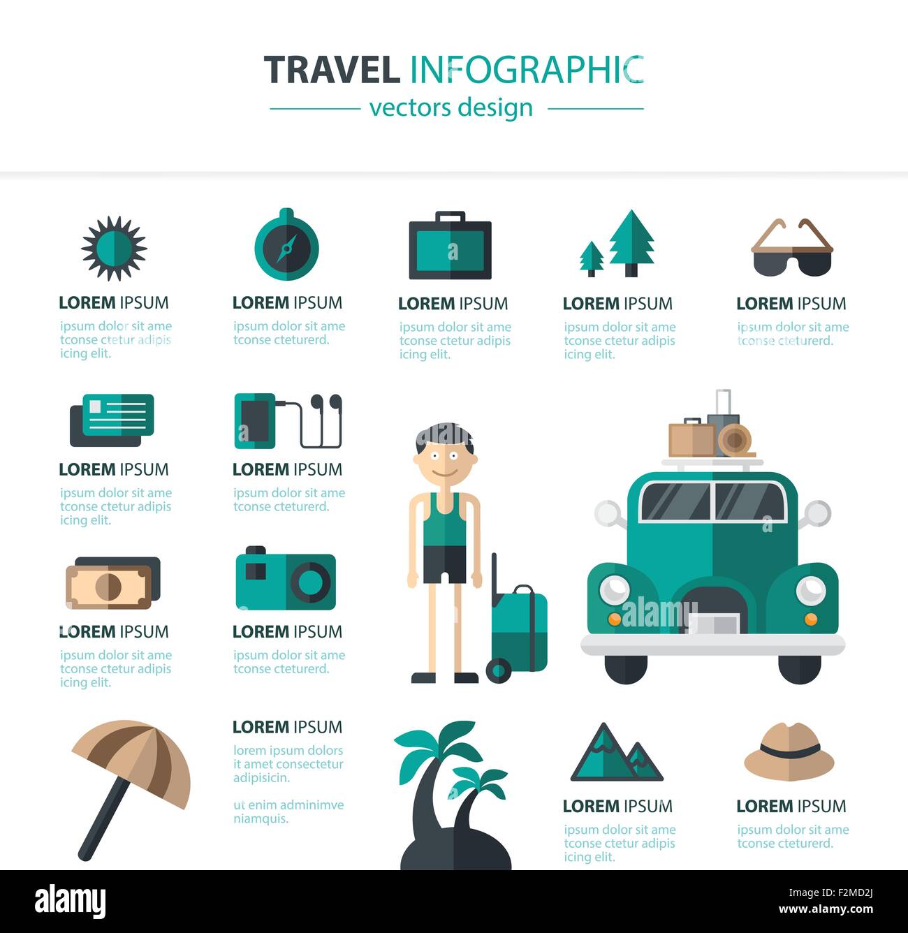 Travel Preparation Infographics Stock Vector Image & Art - Alamy
