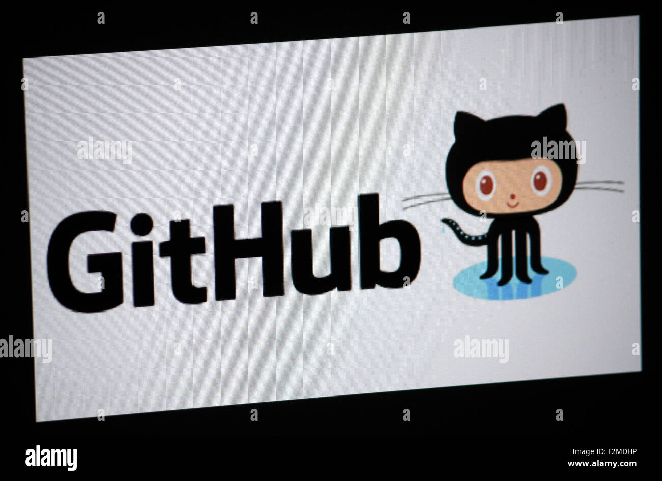 Github logo hi-res stock photography and images - Alamy