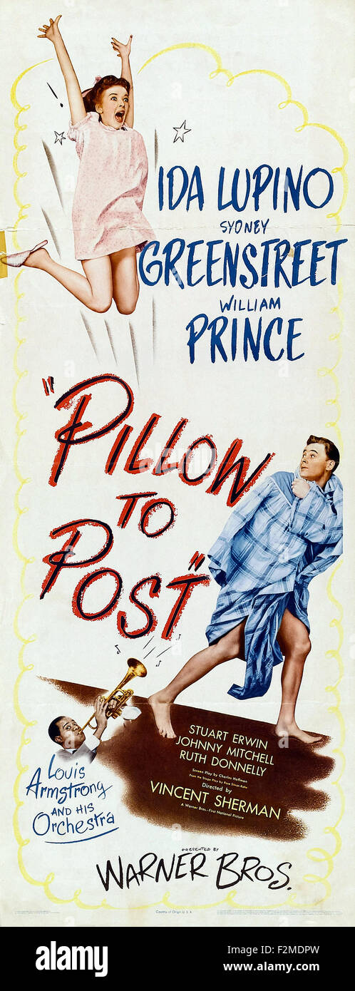 Pillow to Post - Movie Poster Stock Photo - Alamy