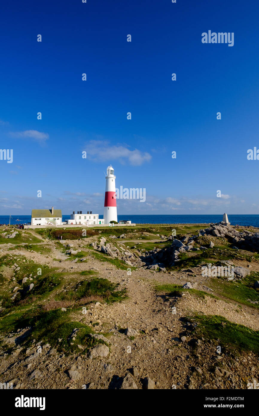 Portland Bill Lighthouse is a functioning lighthouse at Portland Bill ...