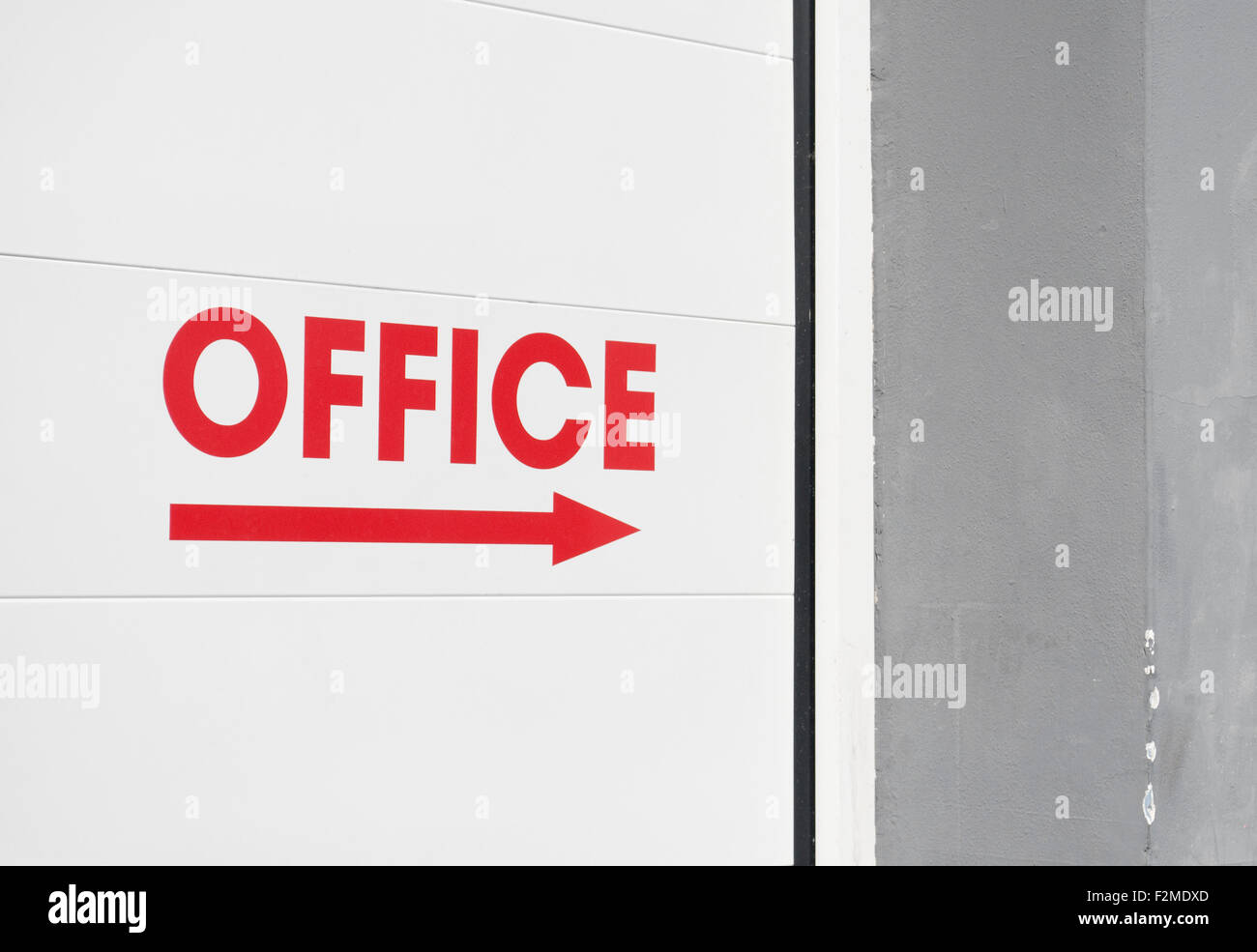 Outdoor office sign hi-res stock photography and images - Alamy