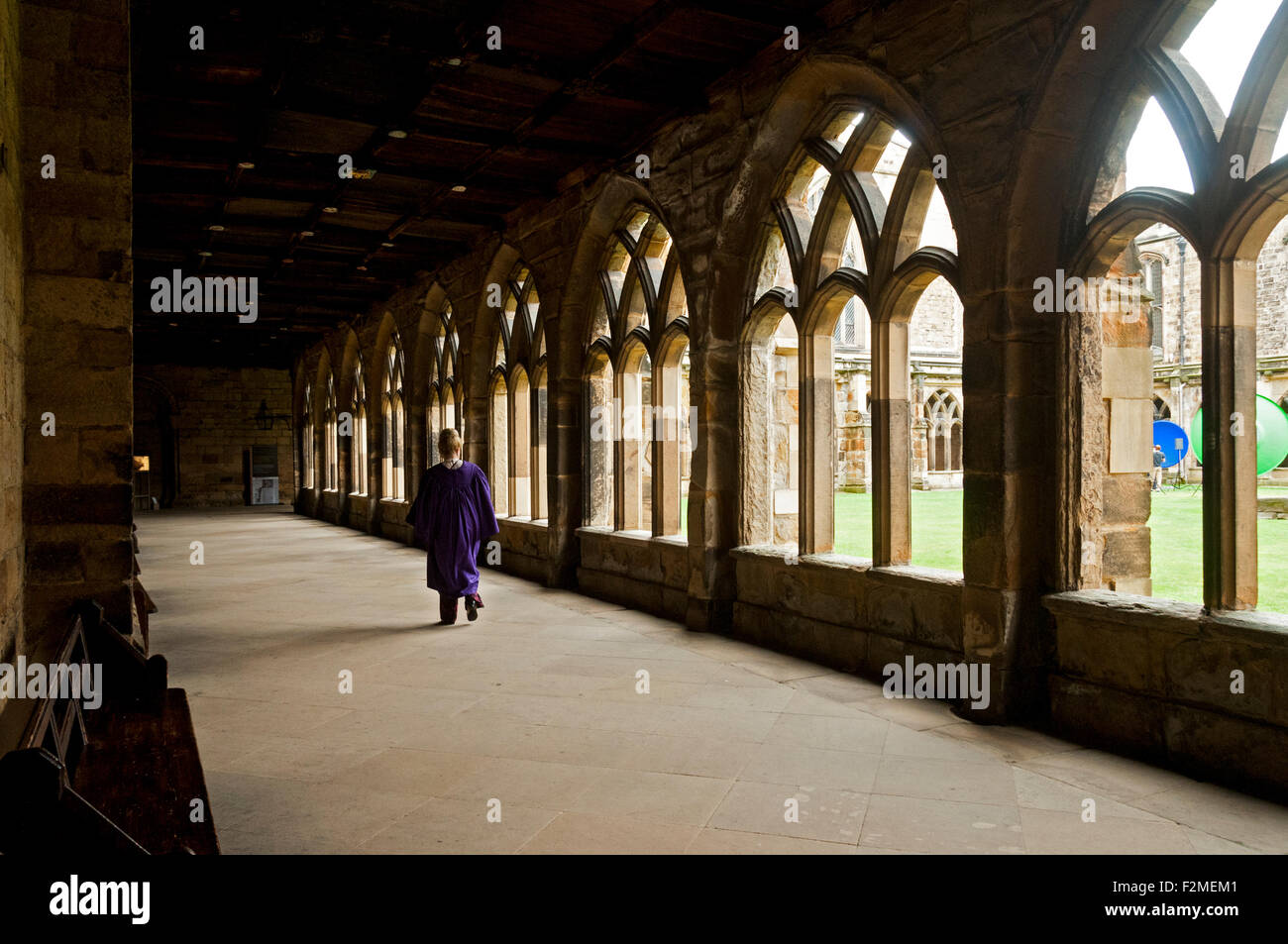 Durham Cathedral Cloisters Stock Photos & Durham Cathedral Cloisters ...