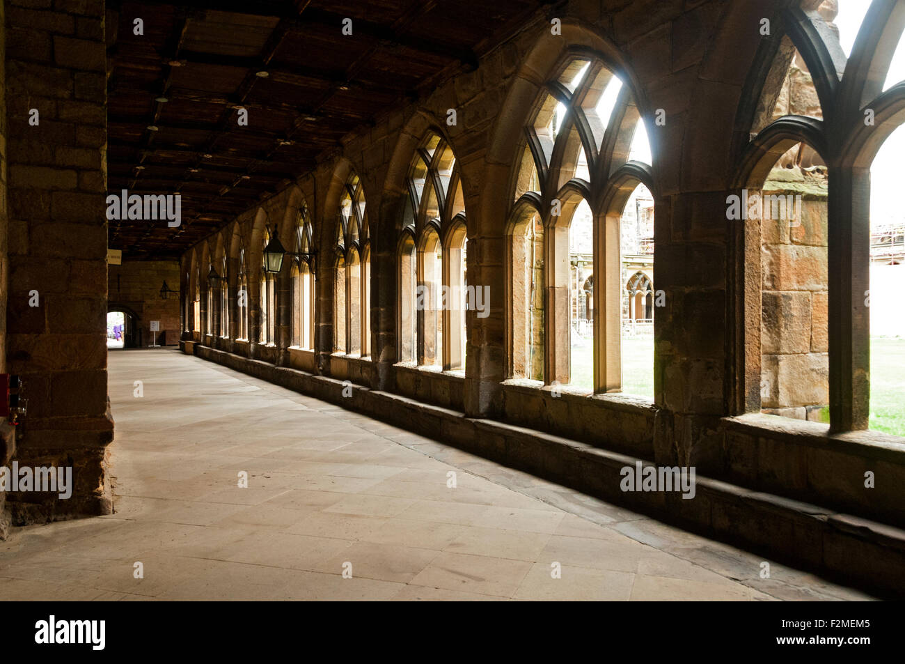 Durham cathedral cloisters hi-res stock photography and images - Alamy