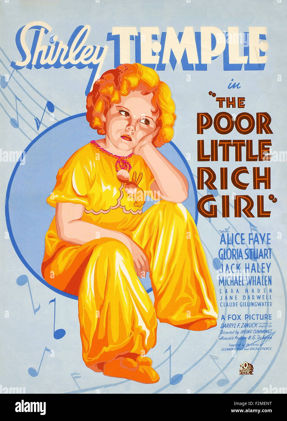 Poor Little Rich Girl, The - Movie Poster Stock Photo - Alamy