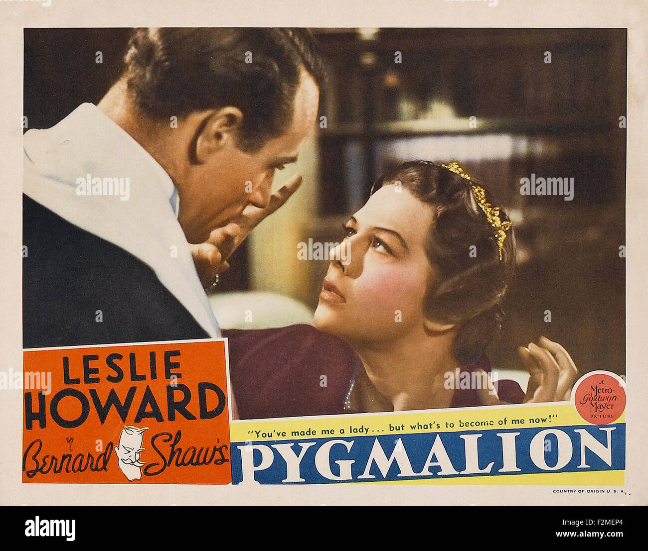 Pygmalion movie poster hi-res stock photography and images - Alamy