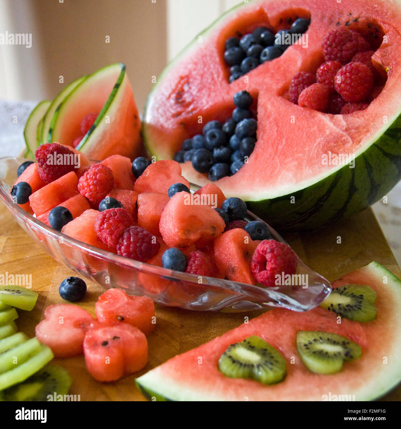 Square watermelon hi-res stock photography and images - Alamy