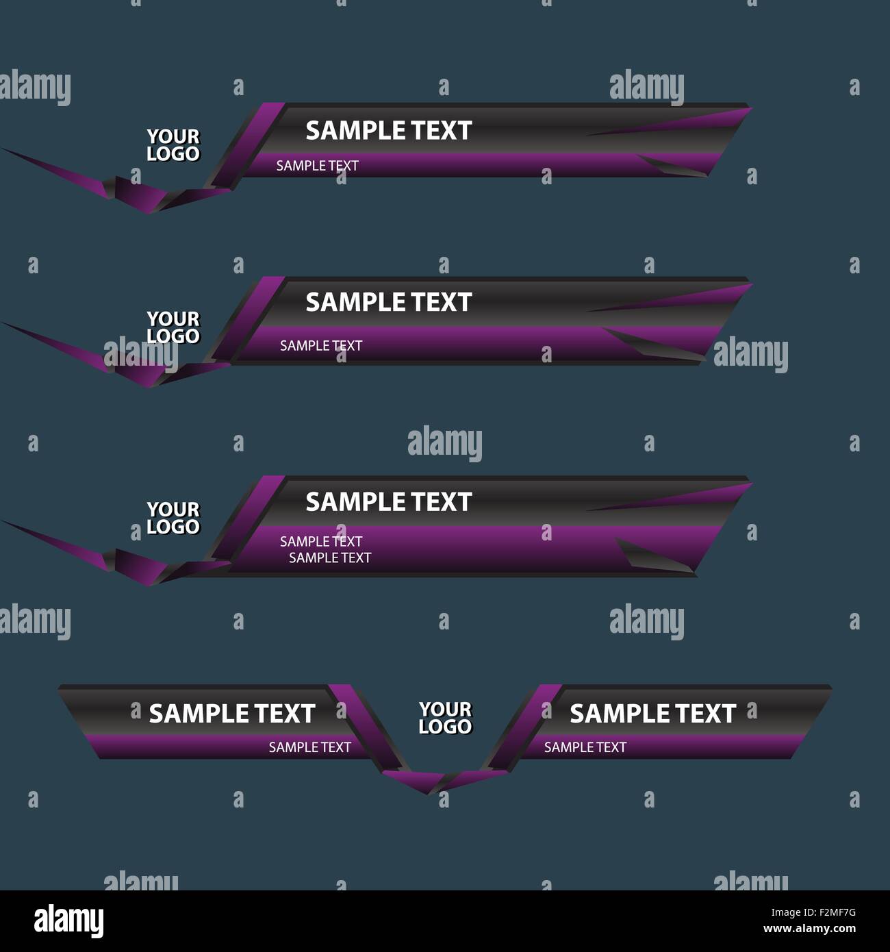 Fractal title Stock Vector Images - Alamy