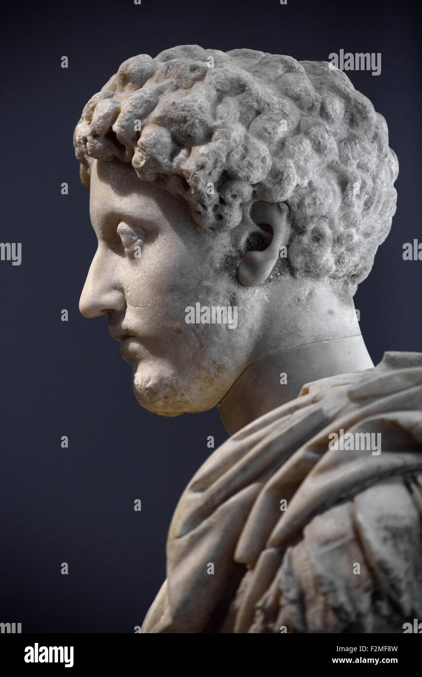 Berlin. Germany. Portrait of Roman Emperor Marcus Aurelius (Second ...
