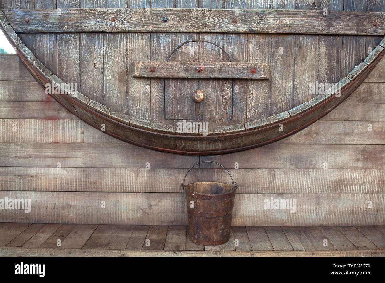 Wooden bucket hi-res stock photography and images - Alamy