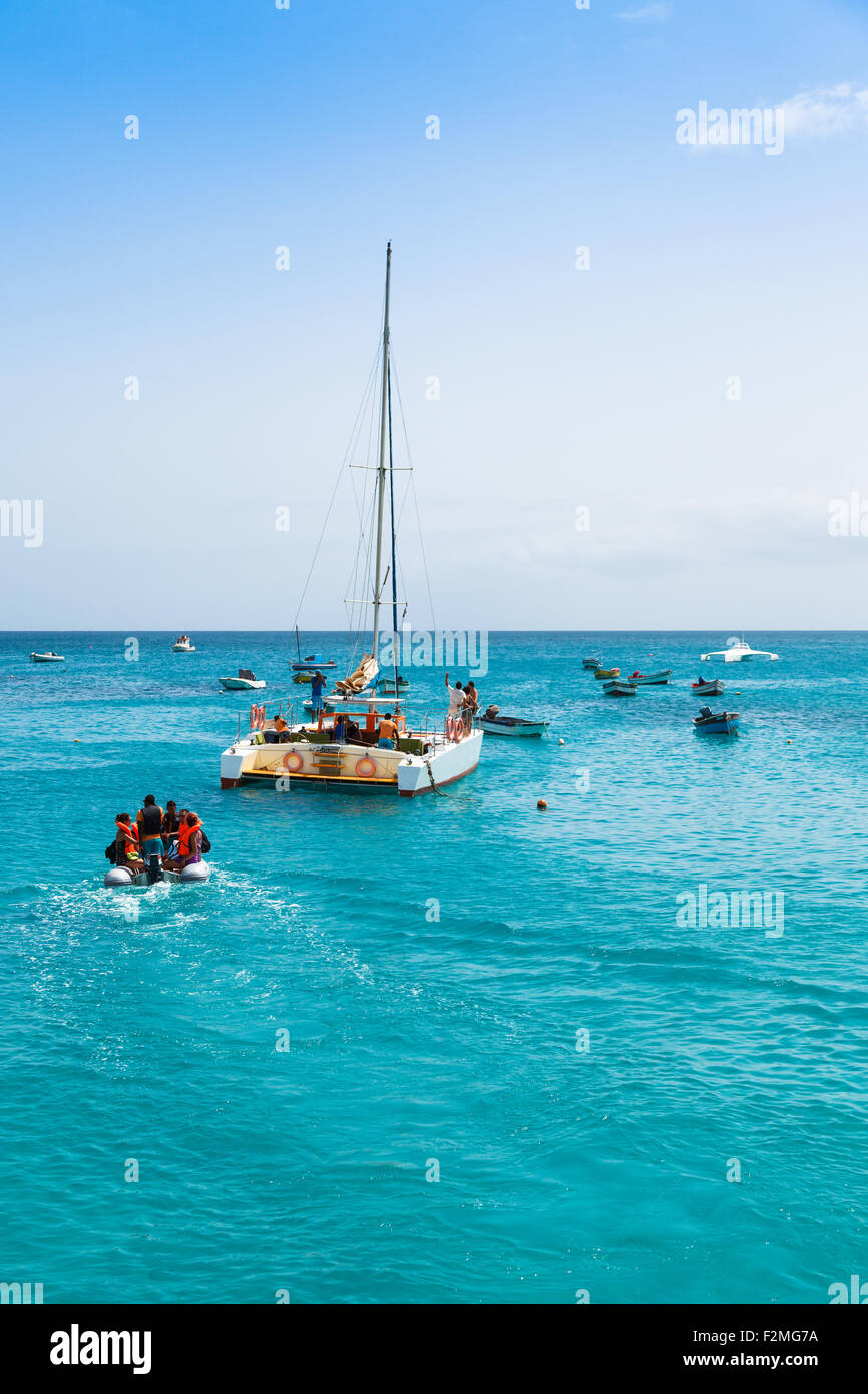 Cape verde sal catamaran hi-res stock photography and images - Alamy