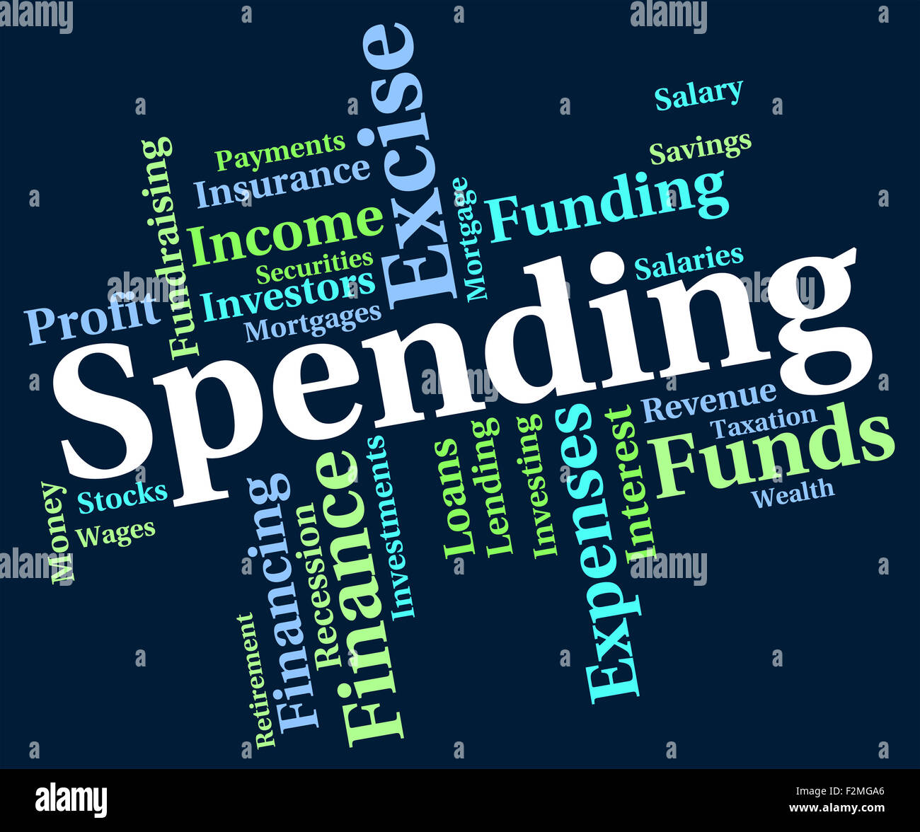 Spending word hi-res stock photography and images - Alamy