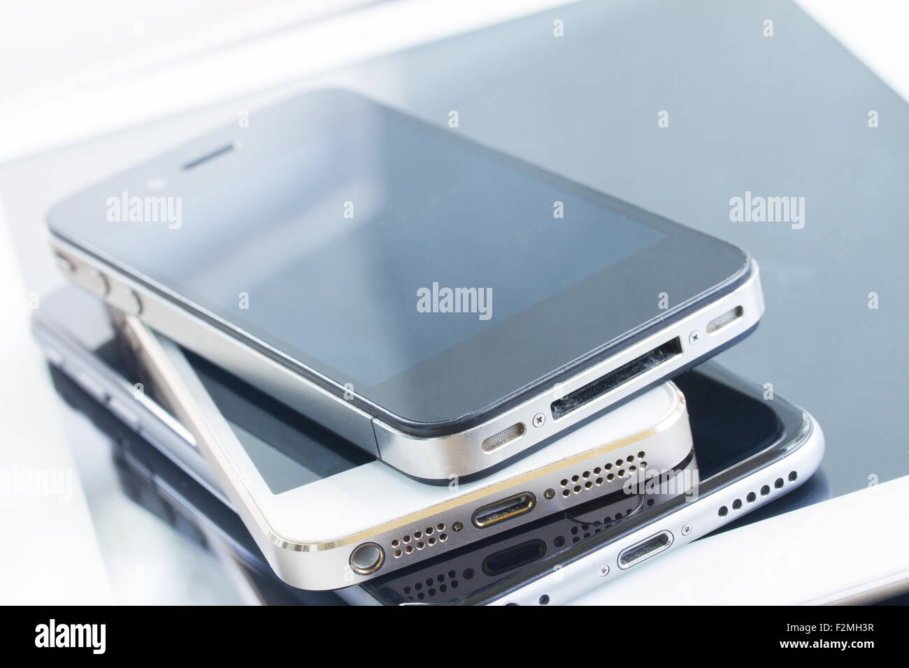 pile of devices Stock Photo - Alamy