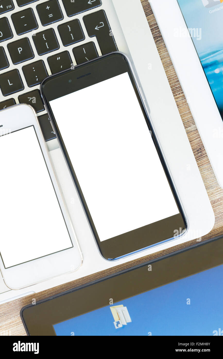 modern computer devices Stock Photo - Alamy