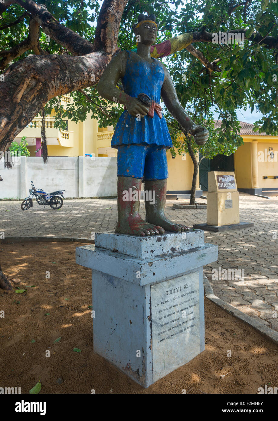 Benin, West Africa, Ouidah, chacha place for slave auctions Stock Photo ...
