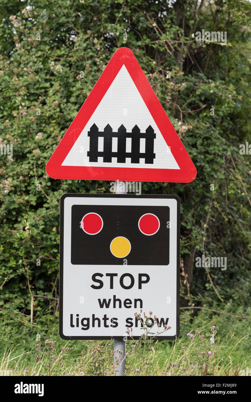 Level crossing sign hi-res stock photography and images - Alamy Level crossing sign hi-res stock photography and images - Alamy