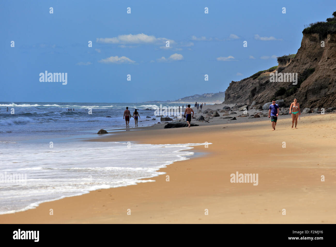 Ditch Plains Beach Montauk Long Island New York Stock Photo - Alamy